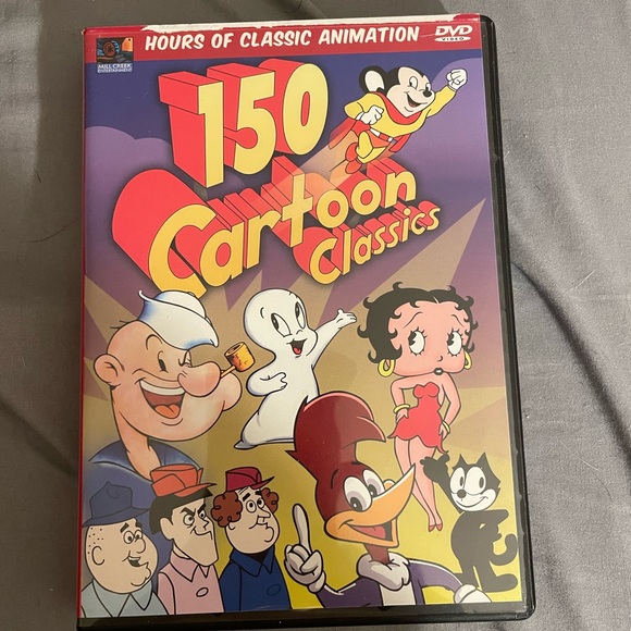 mill Creek | Media | 5 Cartoon Classics Dvd Casper 3 Stooges Felix ...